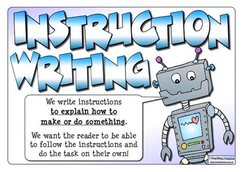 Image result for How to Write Instructions