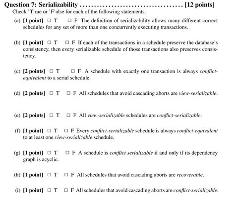 Image result for Serializability Questions