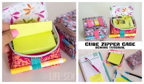 Image result for Zipper Bag Pattern Cube