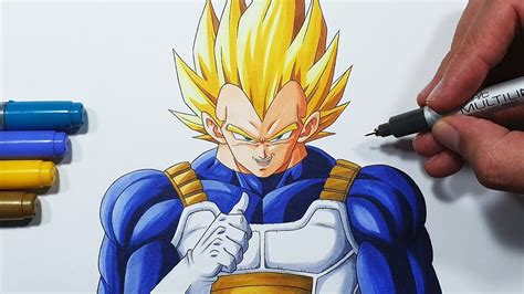 Image result for Tutorial Drawing Vegeta