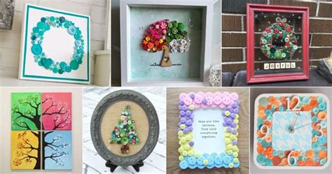 Image result for Art Projects Using Buttons