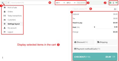 Image result for POS System Interface