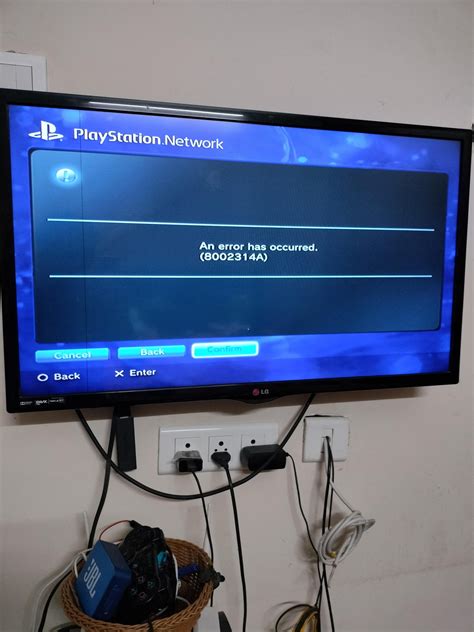 Image result for Error Code 8002314A On PS3