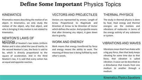 Image result for Physics Class 9 Important Topic
