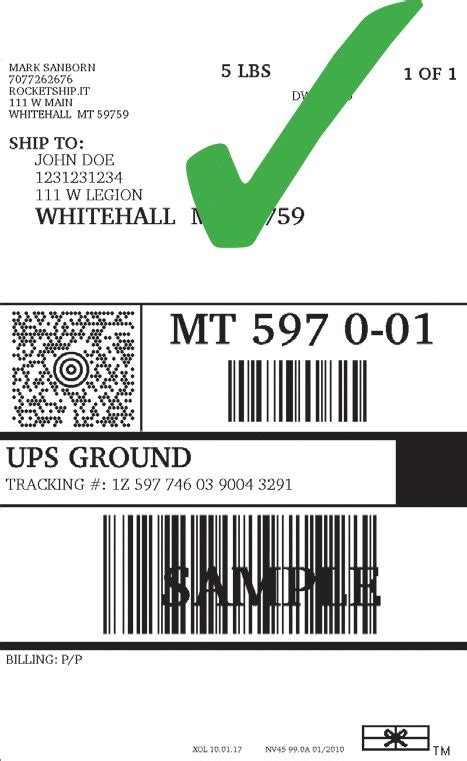 Image result for UPS Preloader Box Lable