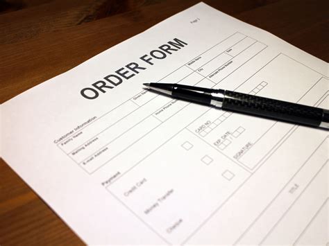 Image result for Process Change Order Form