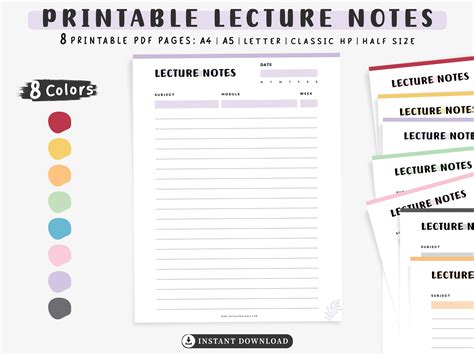 Image result for College Lecture Notes