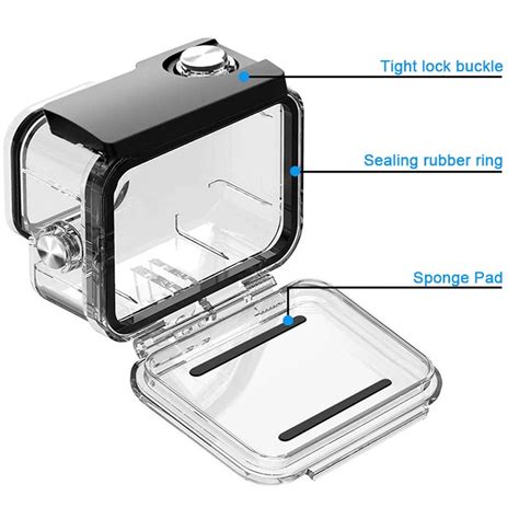 60M Waterproof Case for GoPro HERO 12 Black – Ultimate Underwater Prot ...