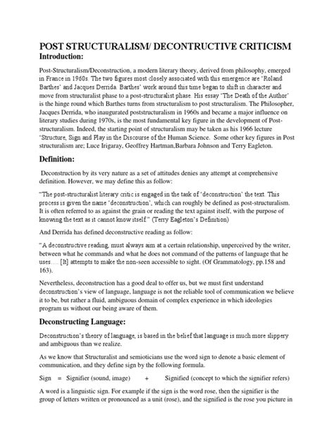 Image result for Derrida Post Modern Idea