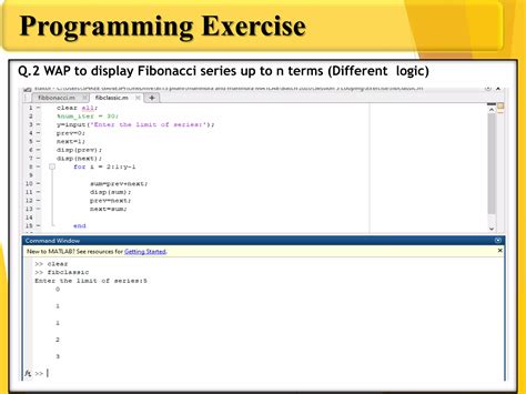 Image result for MATLAB Loop Function Tutorial