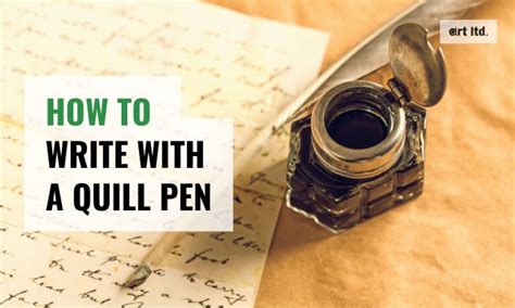 Image result for Using a Quill Pen