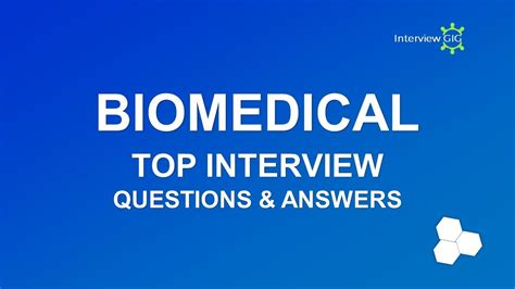 Image result for Biomedical Science Degree Interview Questions
