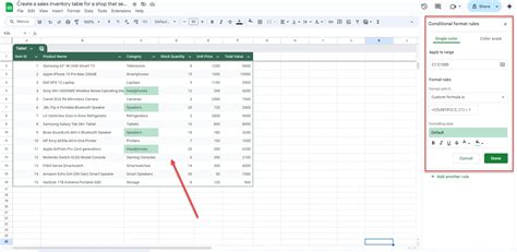 Image result for Google Sheets CreateTable