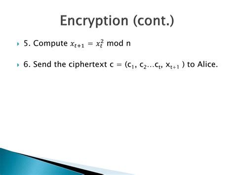 Image result for Rabin Cryptosystem Example