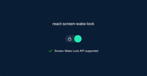 Image result for Wake Lock API