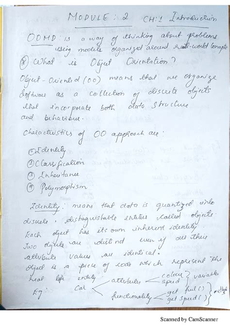 Image result for 18Cs642 Module 2 Oomd Notes