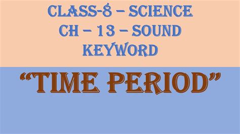 Image result for Period Science Definition