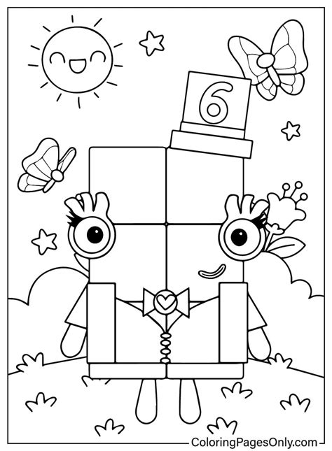 Image result for Number Block 36 Coloring Page