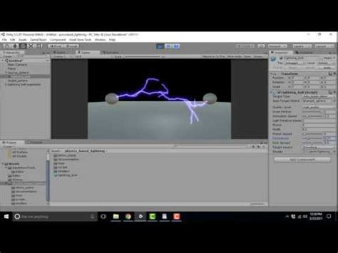 Image result for Lightning Unity Particle System 3D