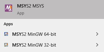 Image result for Msys2 Install