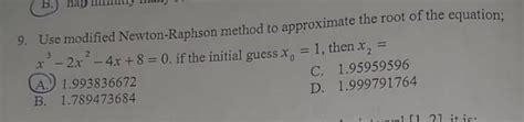 Image result for Newton-Raphson Modificado