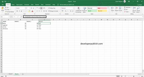 Image result for Excel Tutorial If Statement