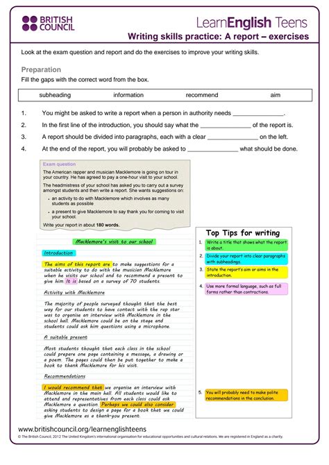 Image result for Report Writing Activity