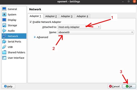 Image result for OpenWrt Setup VirtualBox Network