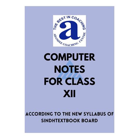 Image result for Computer Class 12 Notes