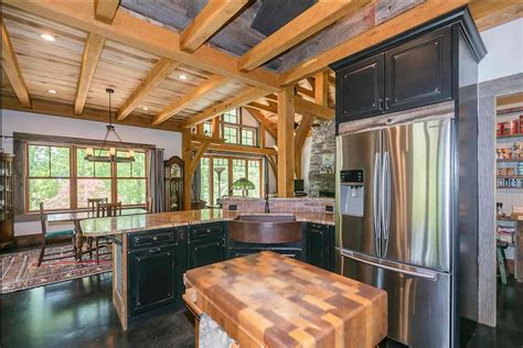 Image result for Timber Frame Kitchen