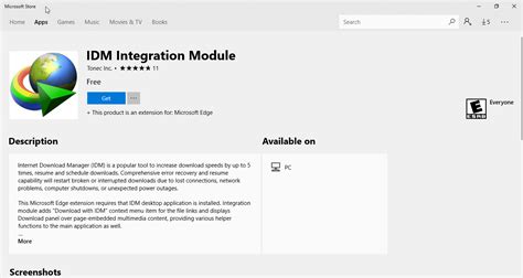 Image result for IDM Integration Module for Edge Download