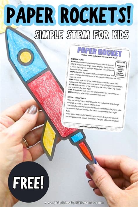 Image result for Paper Rockets Stem Activity