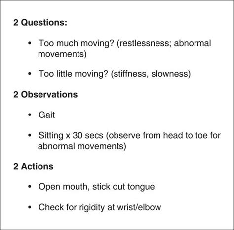 Image result for Monitoring for Extrapyramidal Side Effects