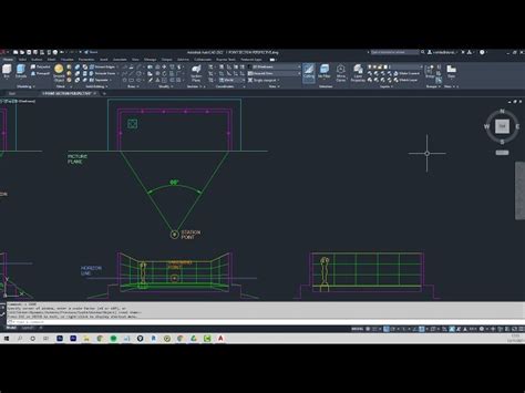 Image result for AutoCAD Two-Point Perspective View