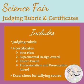 Image result for Science Judging Fair Example