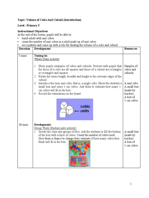 Image result for Cubing Lesson Plans