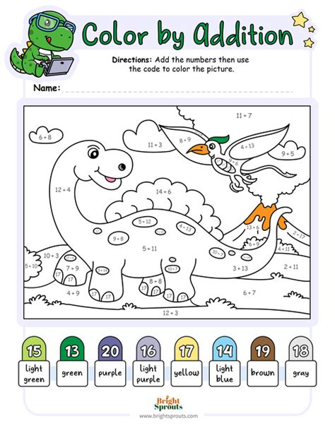 Image result for Addition by Number Color Math Worksheets