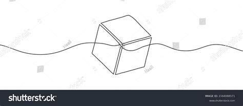 Image result for Cube Line Drawing