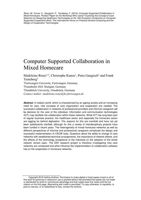Image result for Computer Supported Collaboration