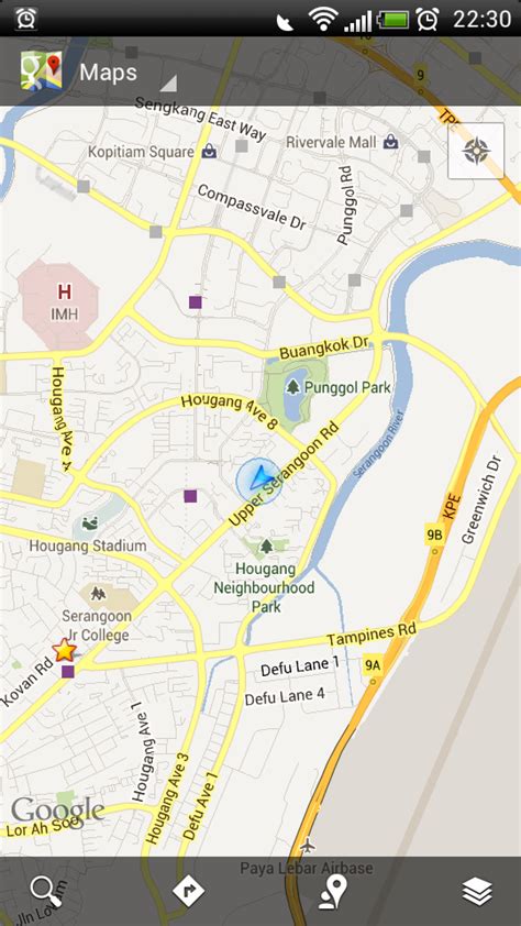 Image result for Blue Android Map App