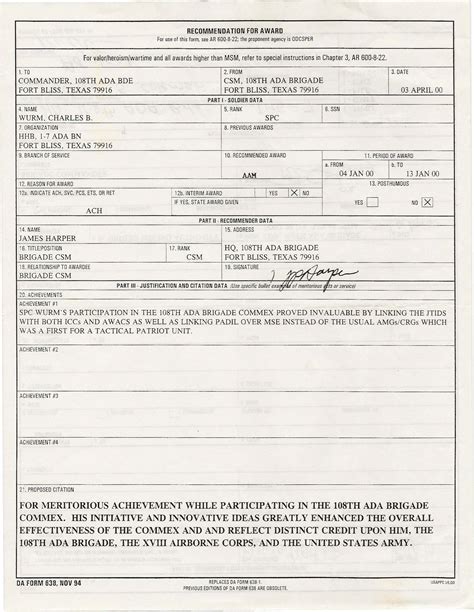 Image result for U.S. Army Aam Reception Script