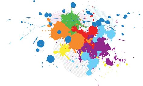 Image result for Colour Splatter Vector