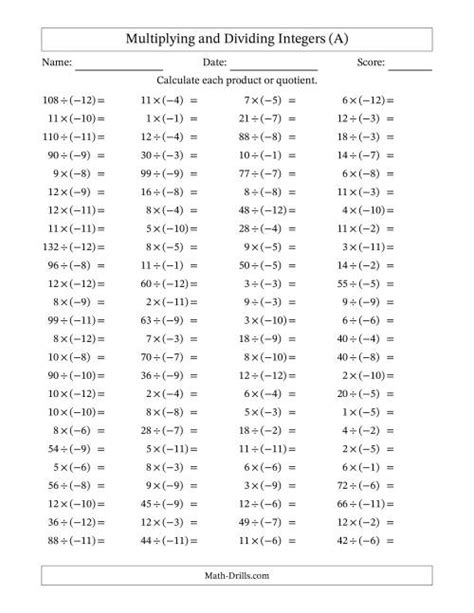 Image result for Lesson 4 Multiply and Divide Positive and Negative Integers Answers Key