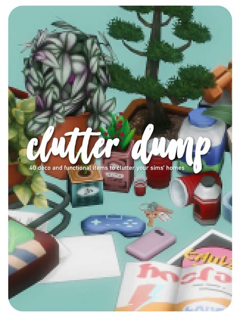 Image result for Sims 4 Functional Clutter