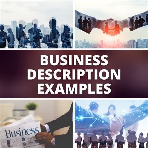 Image result for Description of Business Example