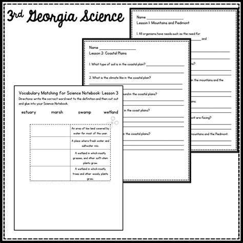 Image result for Science Study Guide 3rd Grade