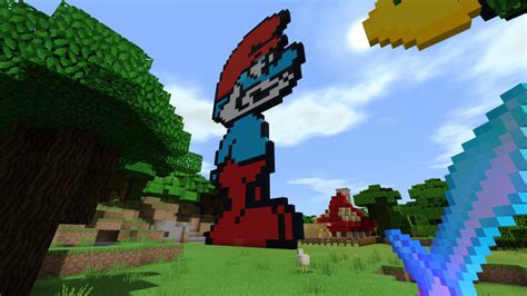 Image result for Minecraft Smurf Tutorial