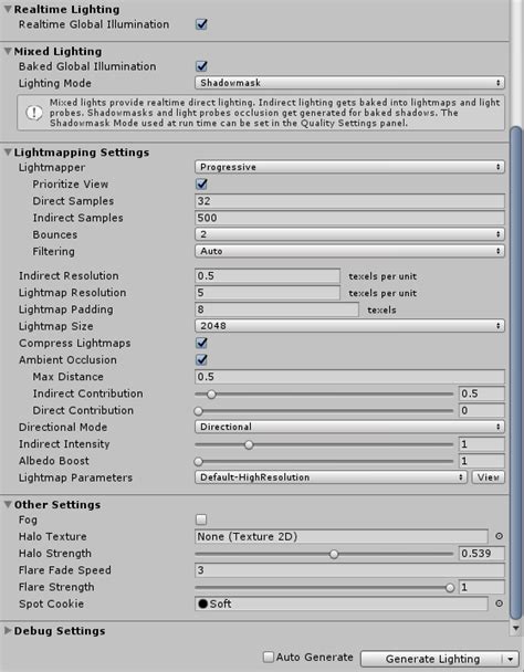 Image result for Generate Lightmap Uvs Unity