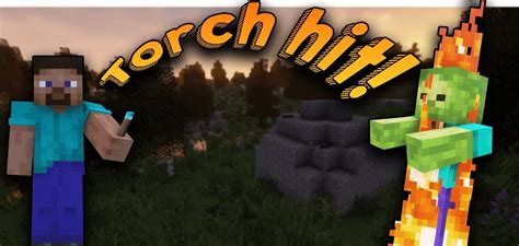 Image result for Torch Weapon Mod Minecraft