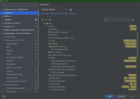 Image result for PyCharm Keymap